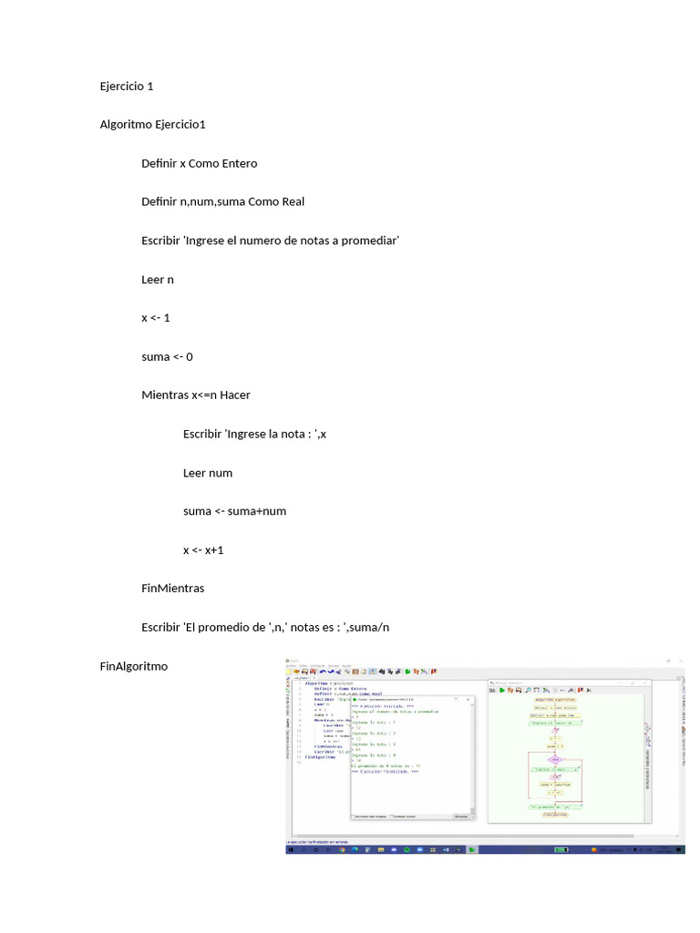 Ejercicio 1 Algoritmos PC 3 | PDF