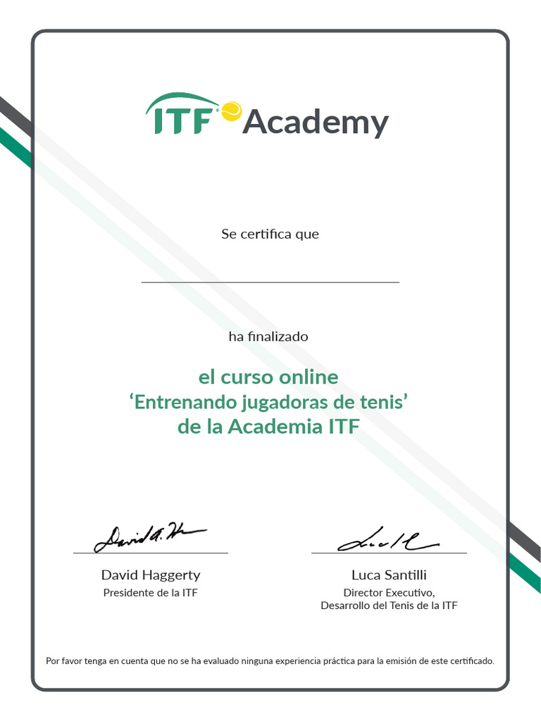 Itf TFP | PDF