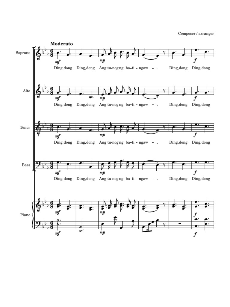 Mga Awiting Pamasko | PDF