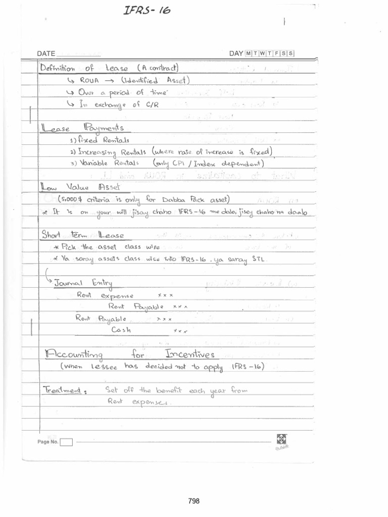 Hand Written Summaries | PDF