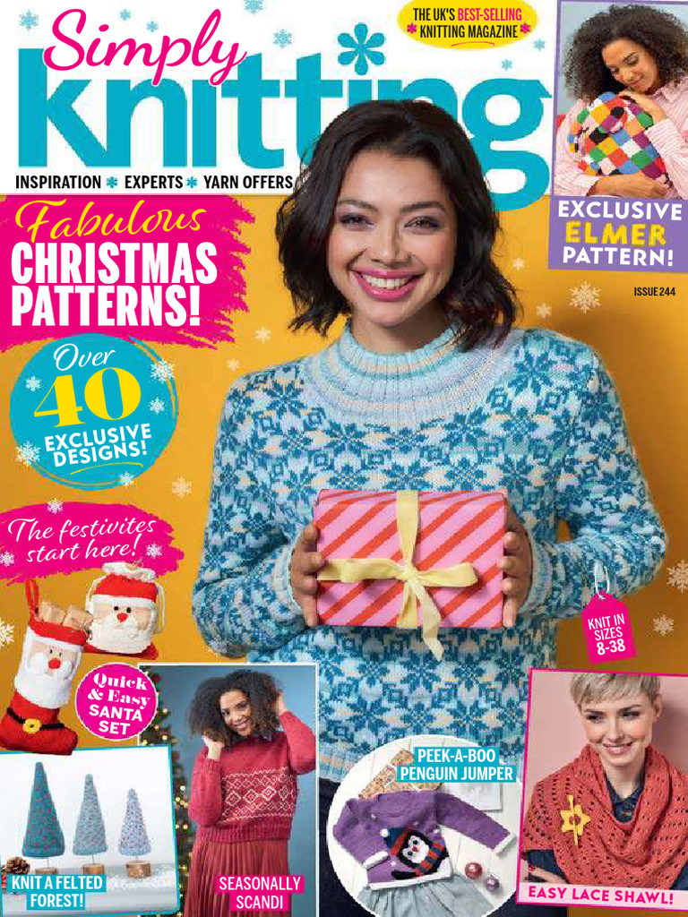 Simply Knitting - December 2023 Compressed | PDF | Knitting | Yarn
