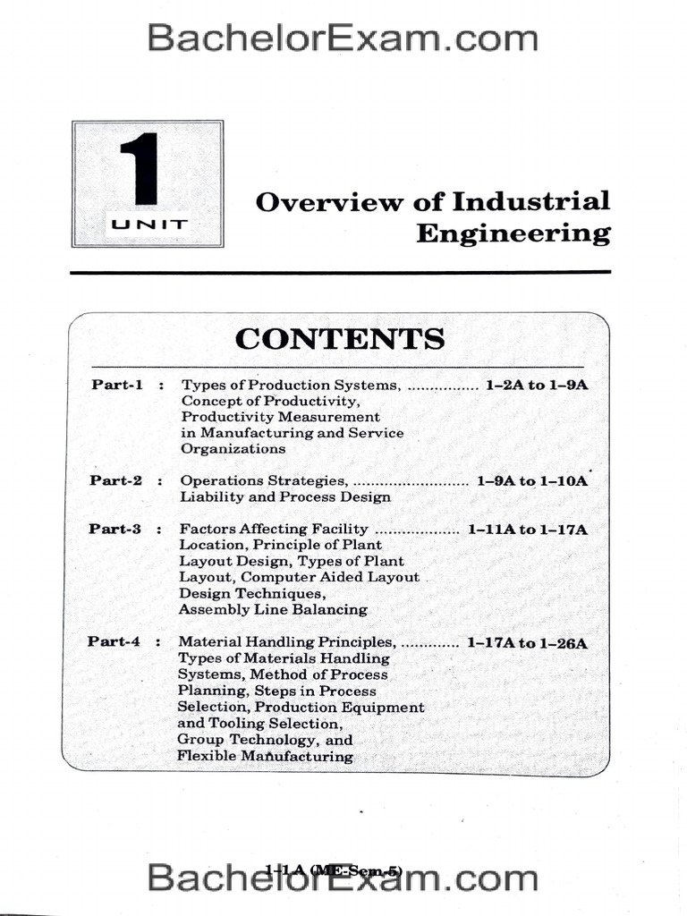Industrial Engineering Full PDF | PDF