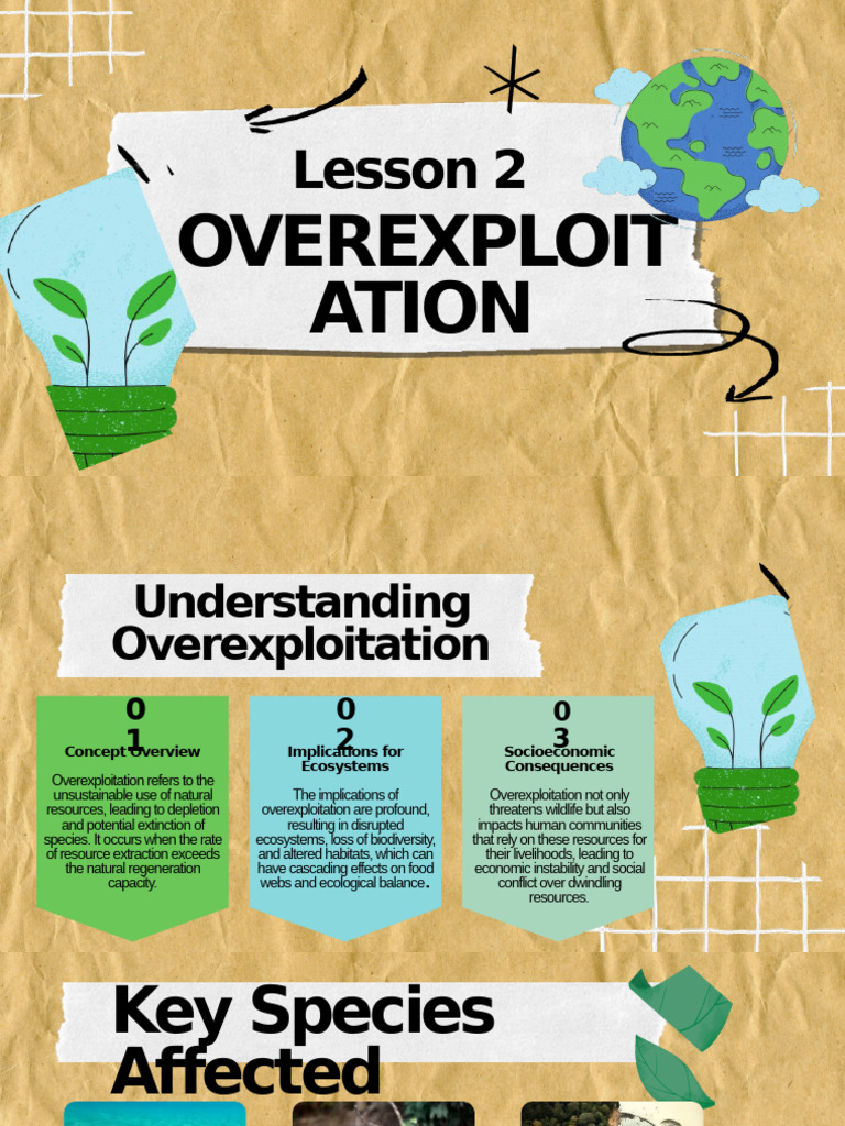 Overexploitation | PDF | Sustainability | Biodiversity