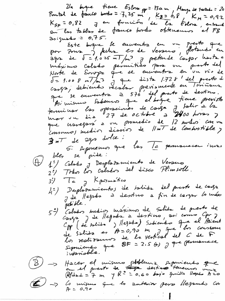 APUTNES TEORIA BUQUE 2 NAUTICA 02 | PDF