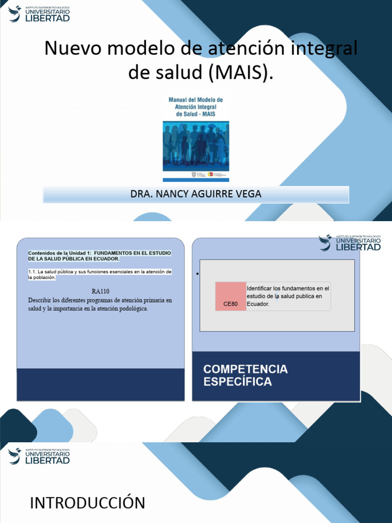 1.4. Nuevo Modelo de Atención Integral de Salud | PDF | Ecuador