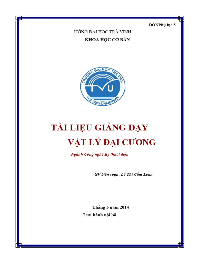 Giao Trinh VLDC 120005 | PDF