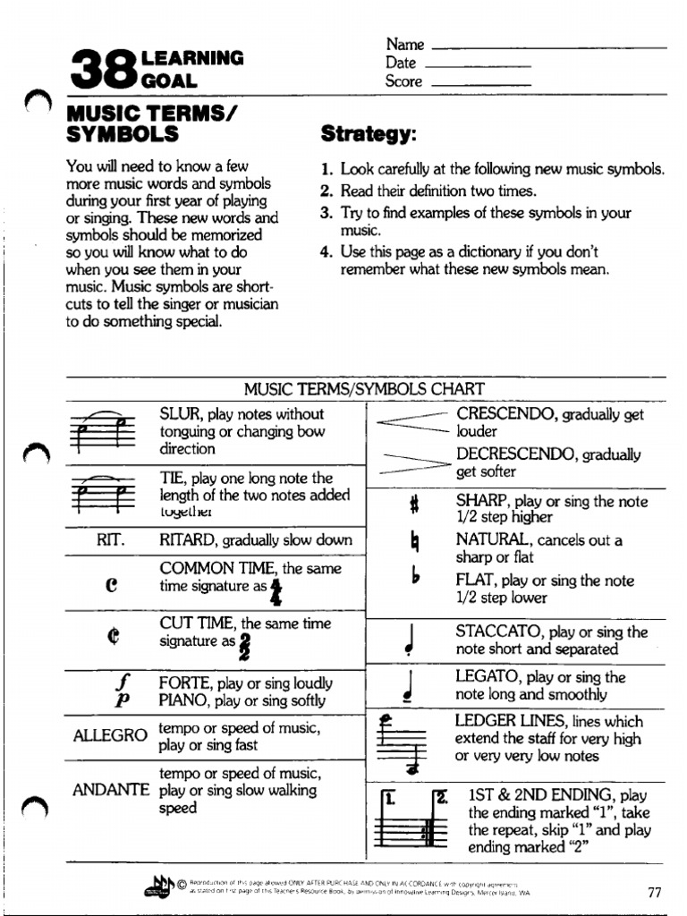 Music Theory 38-40 | PDF