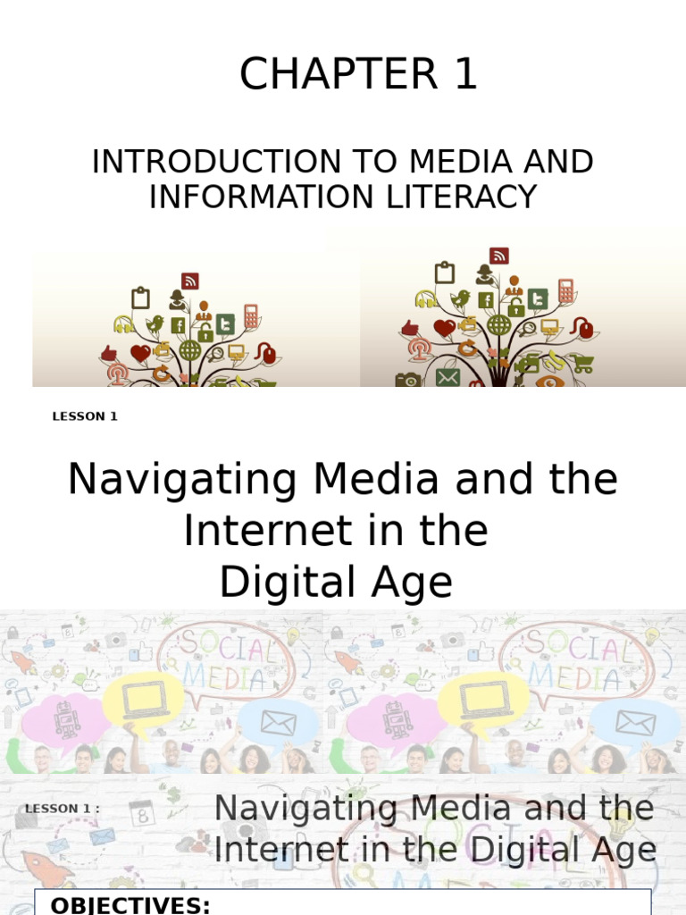 Chapter 1 Mil Lesson 1 | PDF | Communication | Nonverbal Communication
