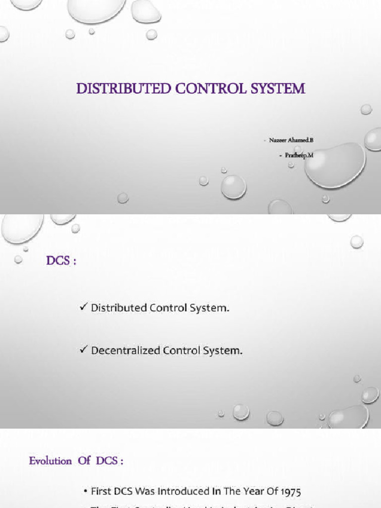 dcs-distributed-control-system-231099070 | PDF