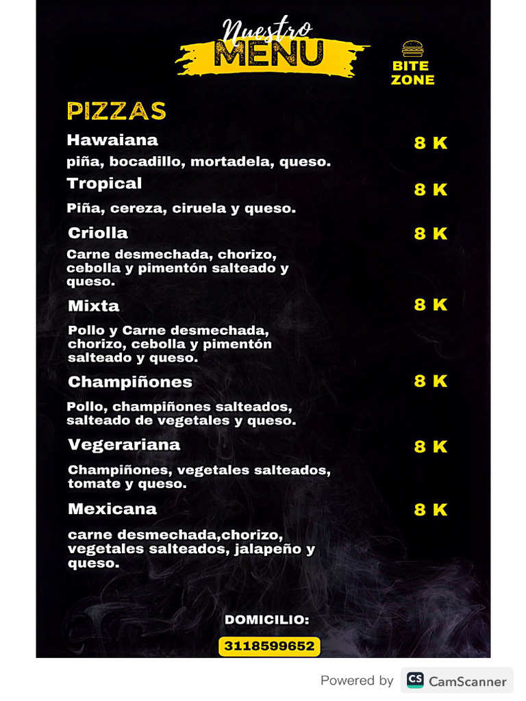 Cartas BITE ZONE | PDF
