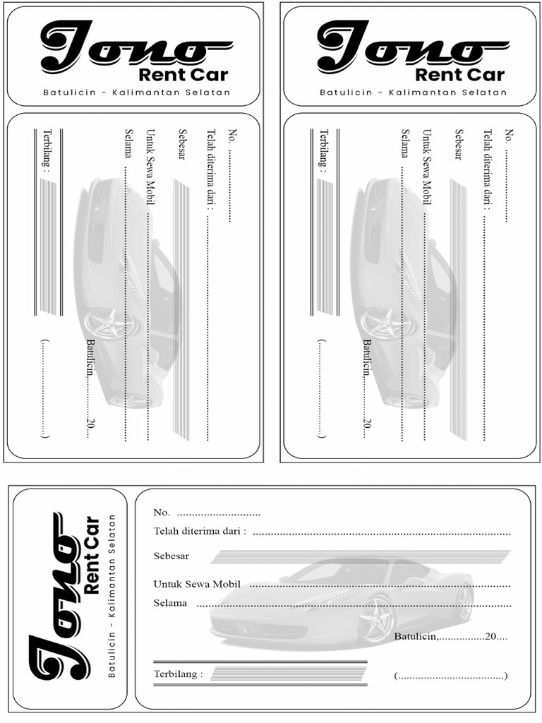 Jono rent Car | PDF Jono rent Car | PDF