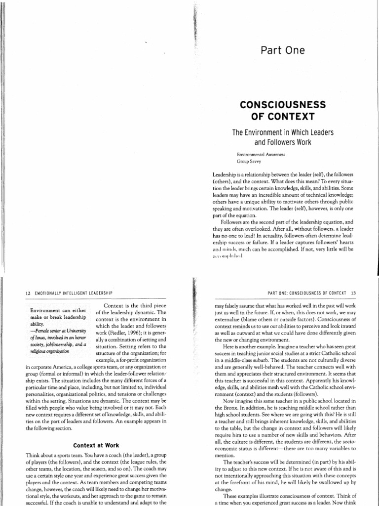 Shankman and Allen Reading0001 (1) | PDF | Leadership | Self-Management