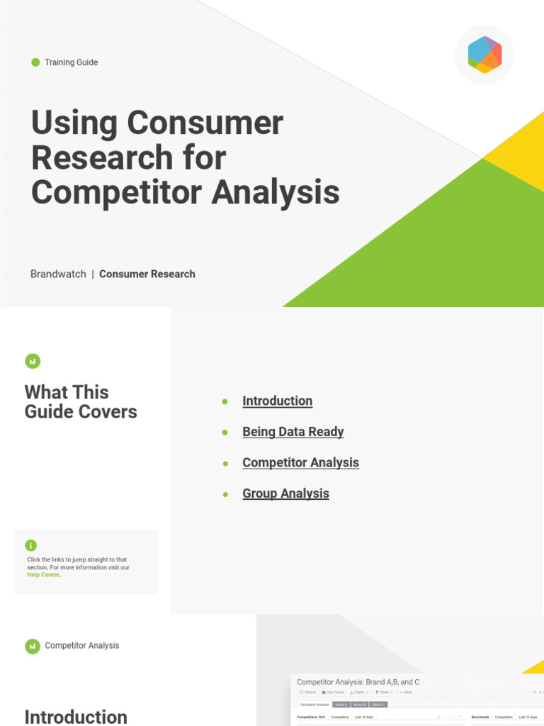 Competitor Analysis Guide for Brandwatch | PDF | Brand | Data