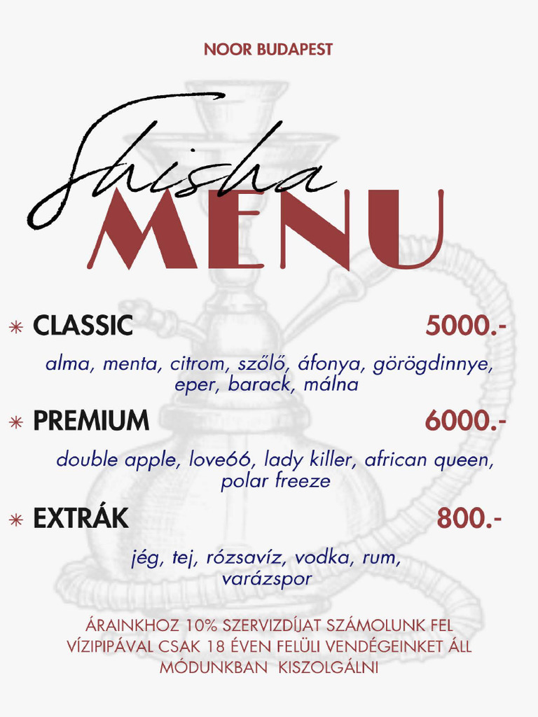 Shisha HU | PDF