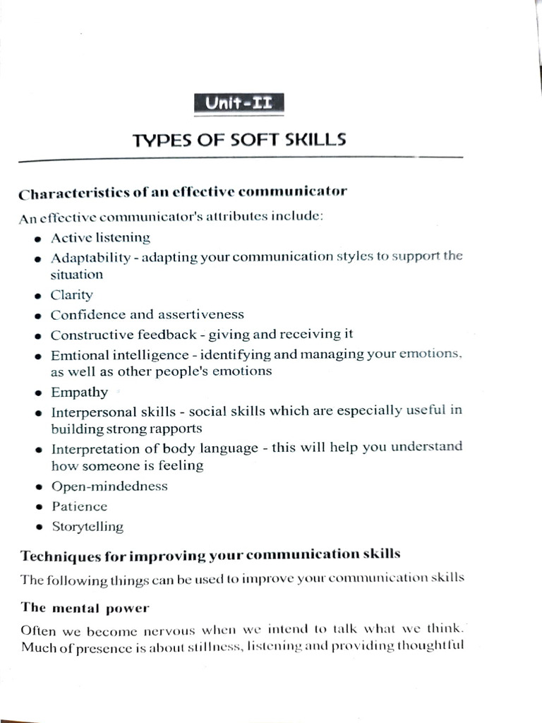 Soft Skills in Communication | PDF | Communication | Empathy