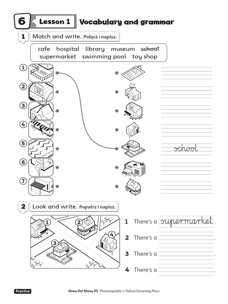 01 Vocab & Gram Wkshts Lesson 1 20 | PDF