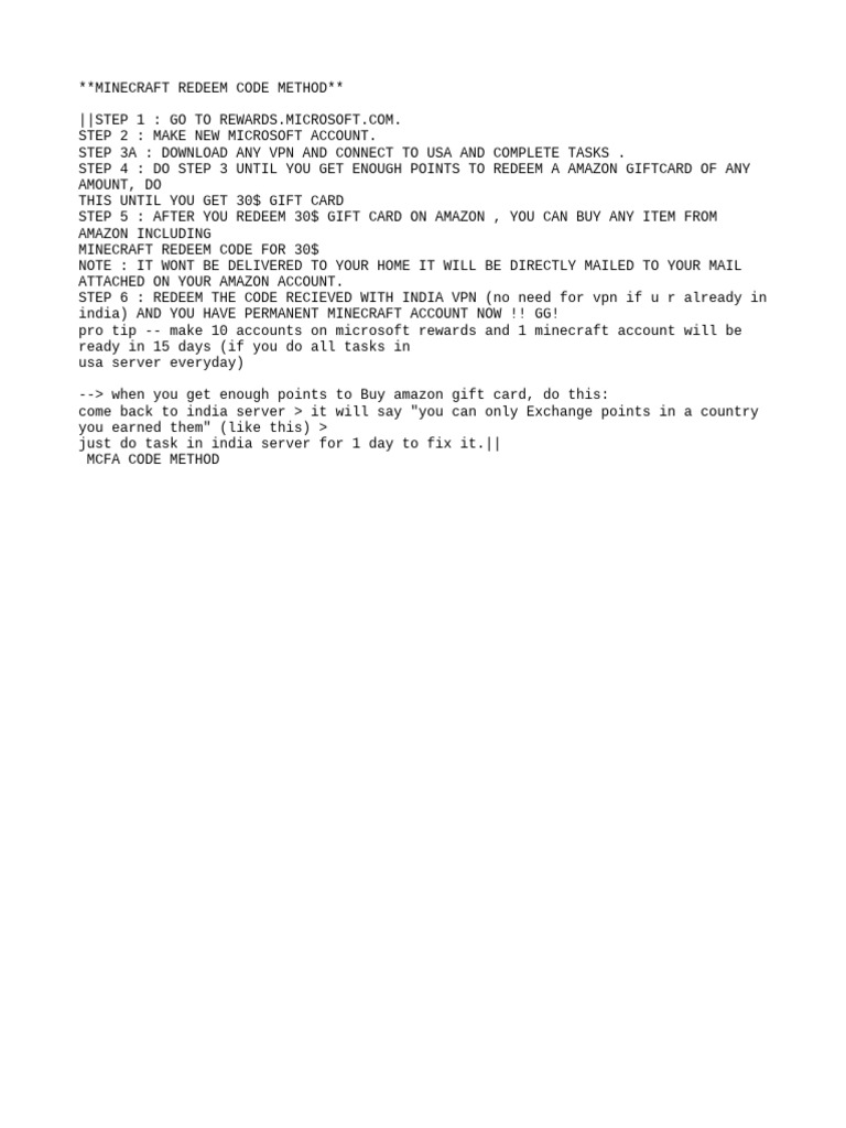 MC Code Method | PDF