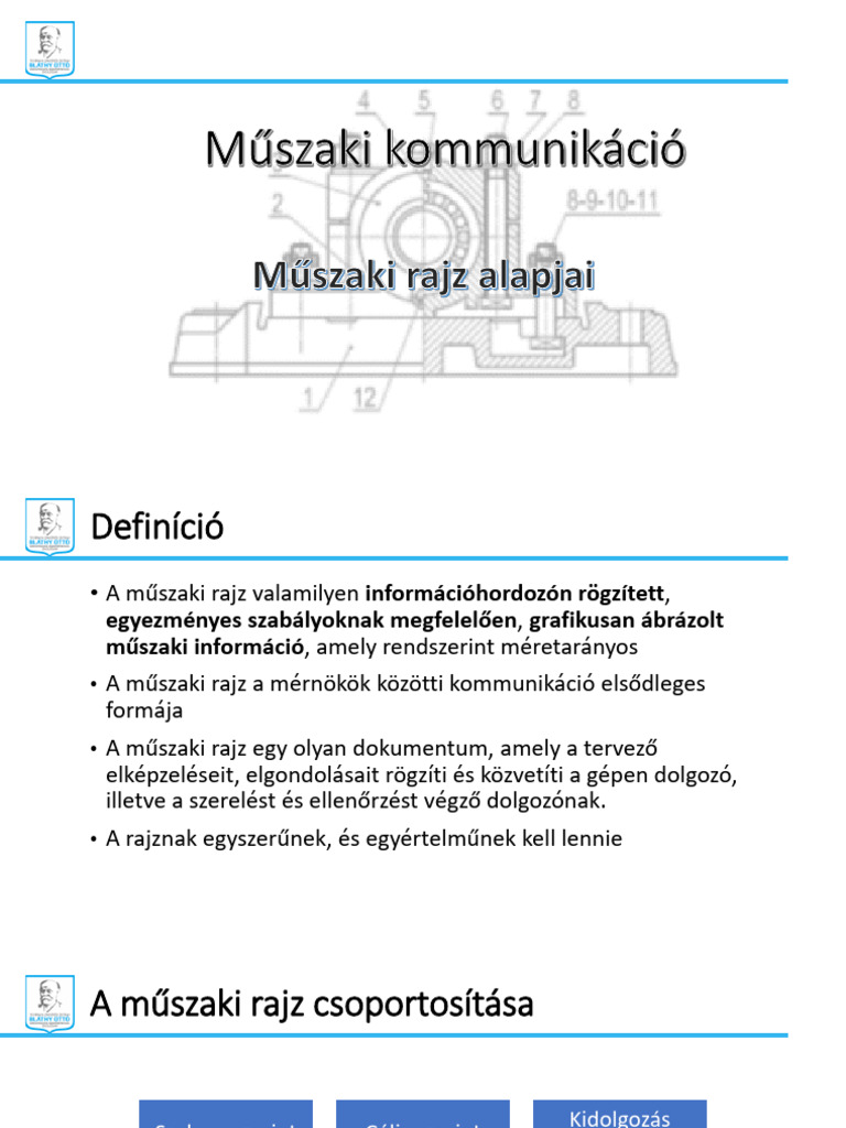 02 - Muszaki Rajz Alapjai | PDF