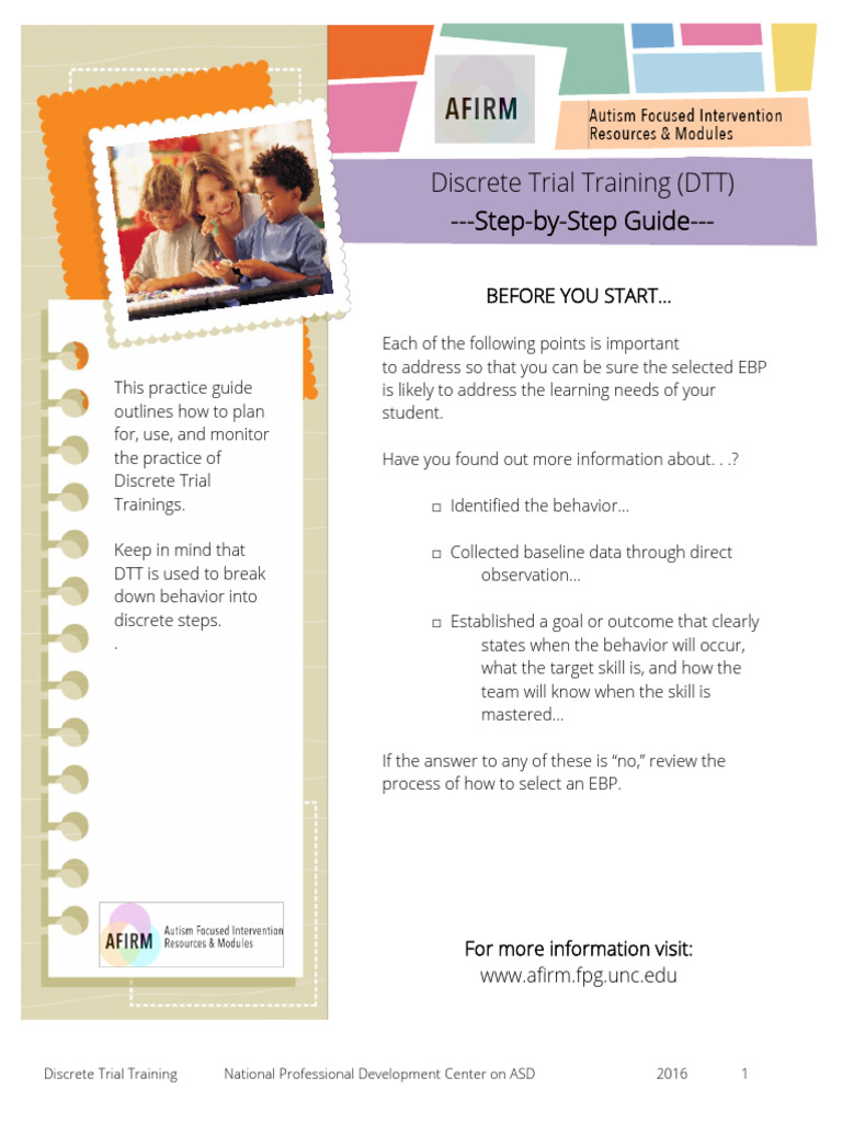 DTT Step by Step | PDF | Learning | Reinforcement