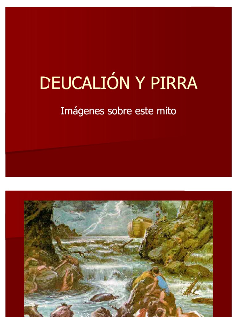 Deucalión y Pirra | PDF