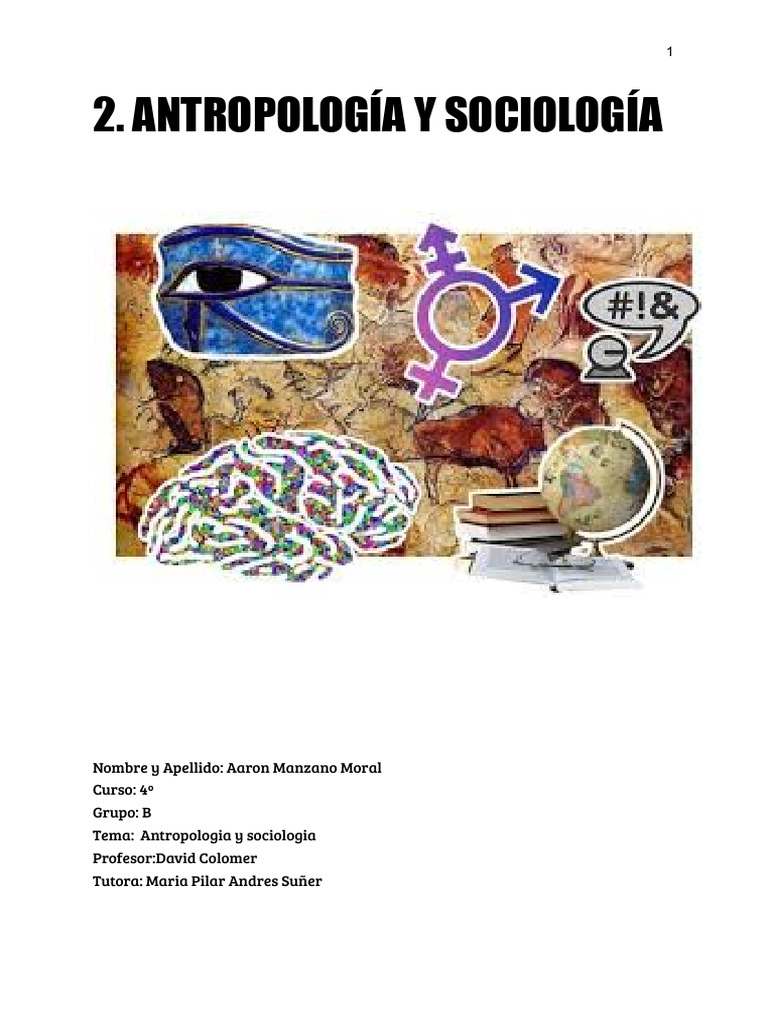 Tema 2. Fopp Antropología y Sociología | PDF | Cocina marroquí | Servicio de redes sociales