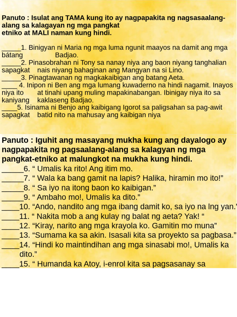 Esp Week 6 Quiz-Q2 | PDF