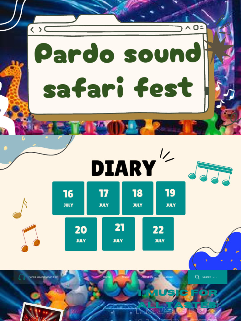 Pardo Sound Safari Fest | PDF