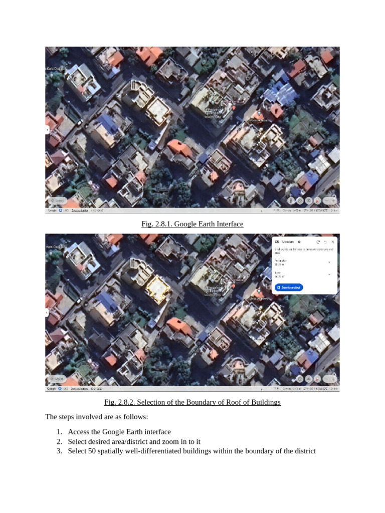 roof area methodology | PDF
