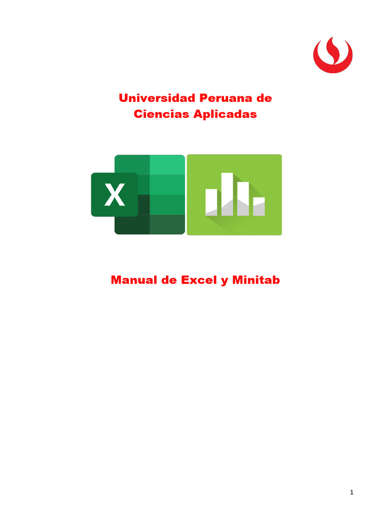 Manual de Excel y Minitab para Análisis Estadístico | PDF | Análisis de ...