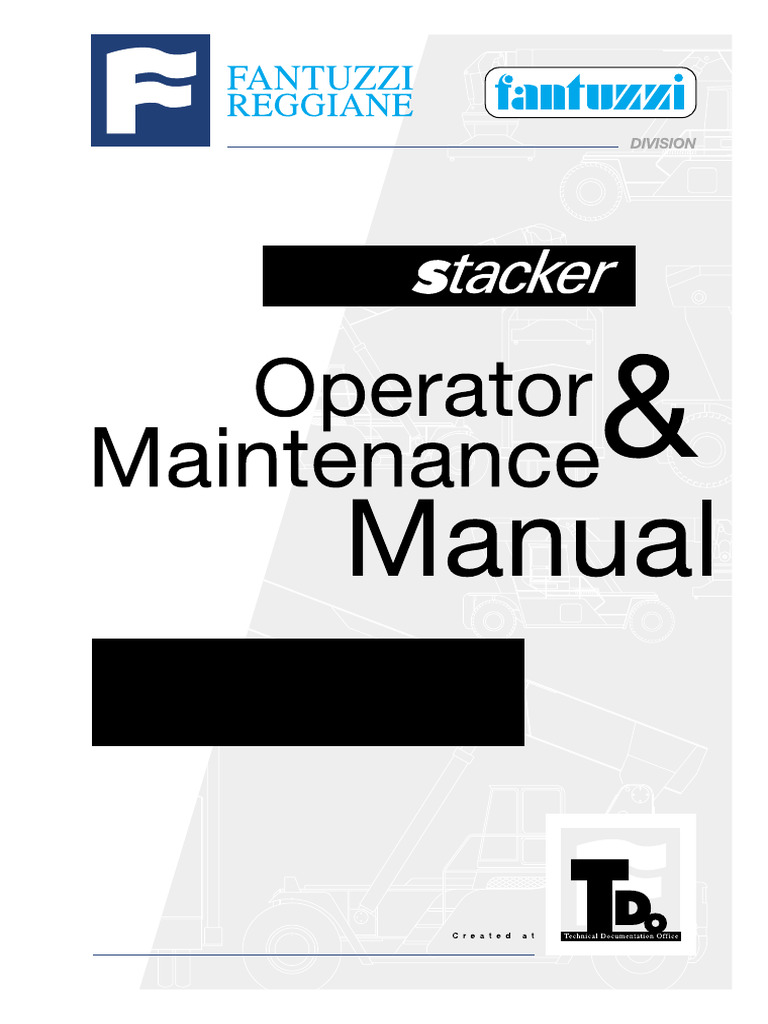 Fantuzzi Reach Stacker | PDF | Manual Transmission | Brake
