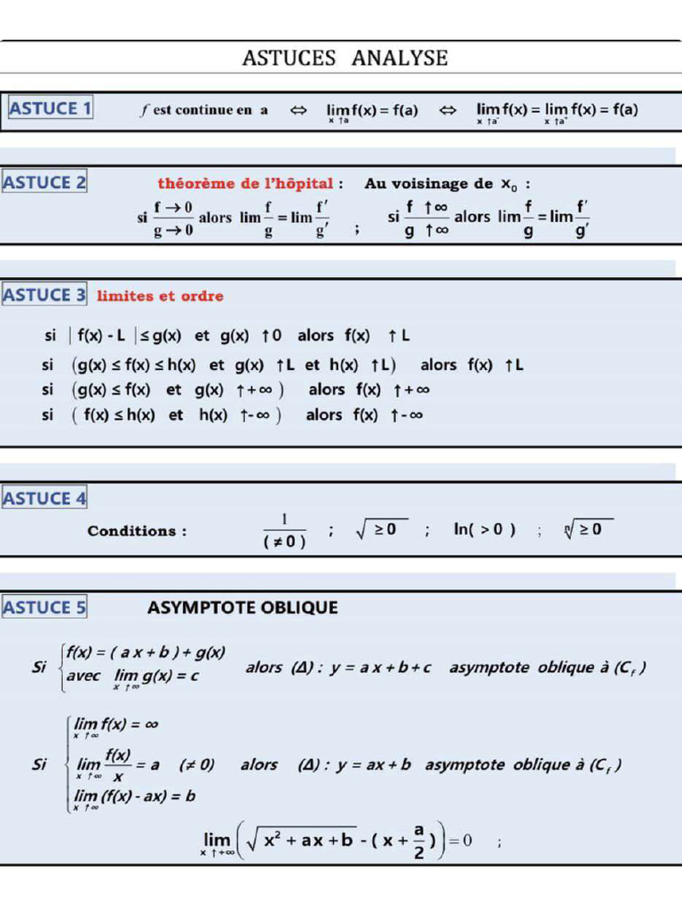 Astuce math-1-2 | PDF