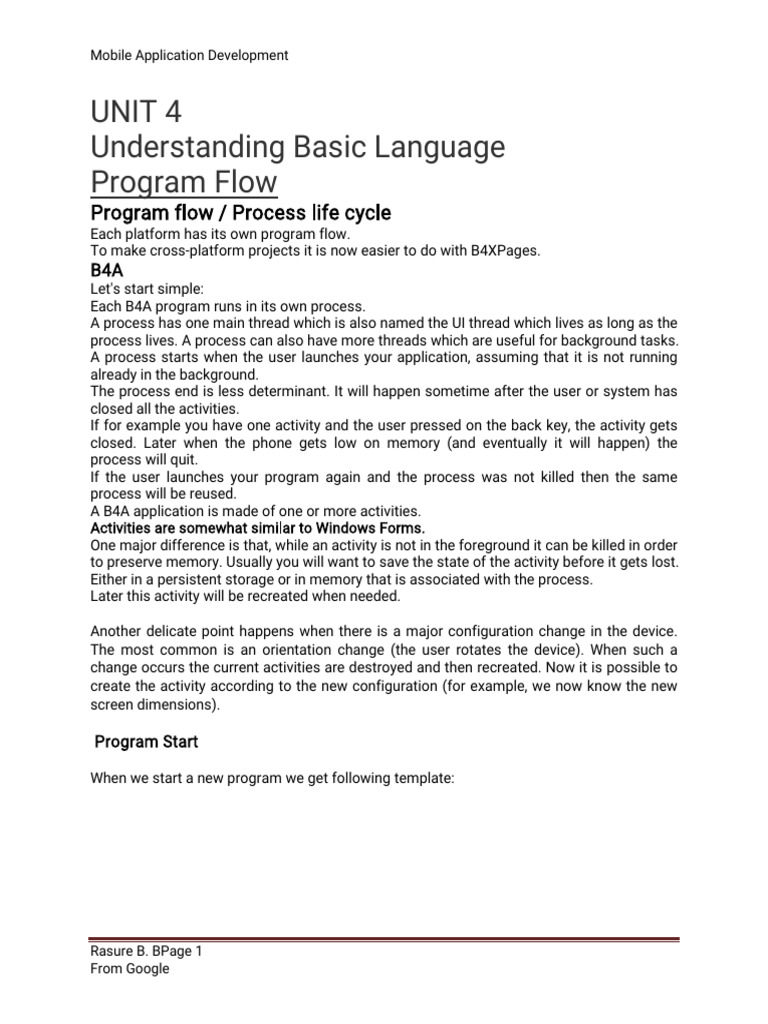 Unit 4-MAD | PDF | Parameter (Computer Programming) | Control Flow