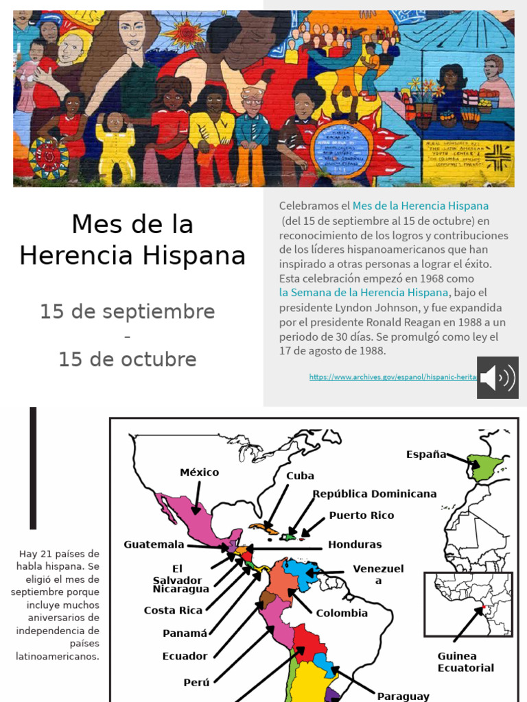 Biografias Mes de Herencia Hispana | PDF | Hispanos y latinoamericanos ...