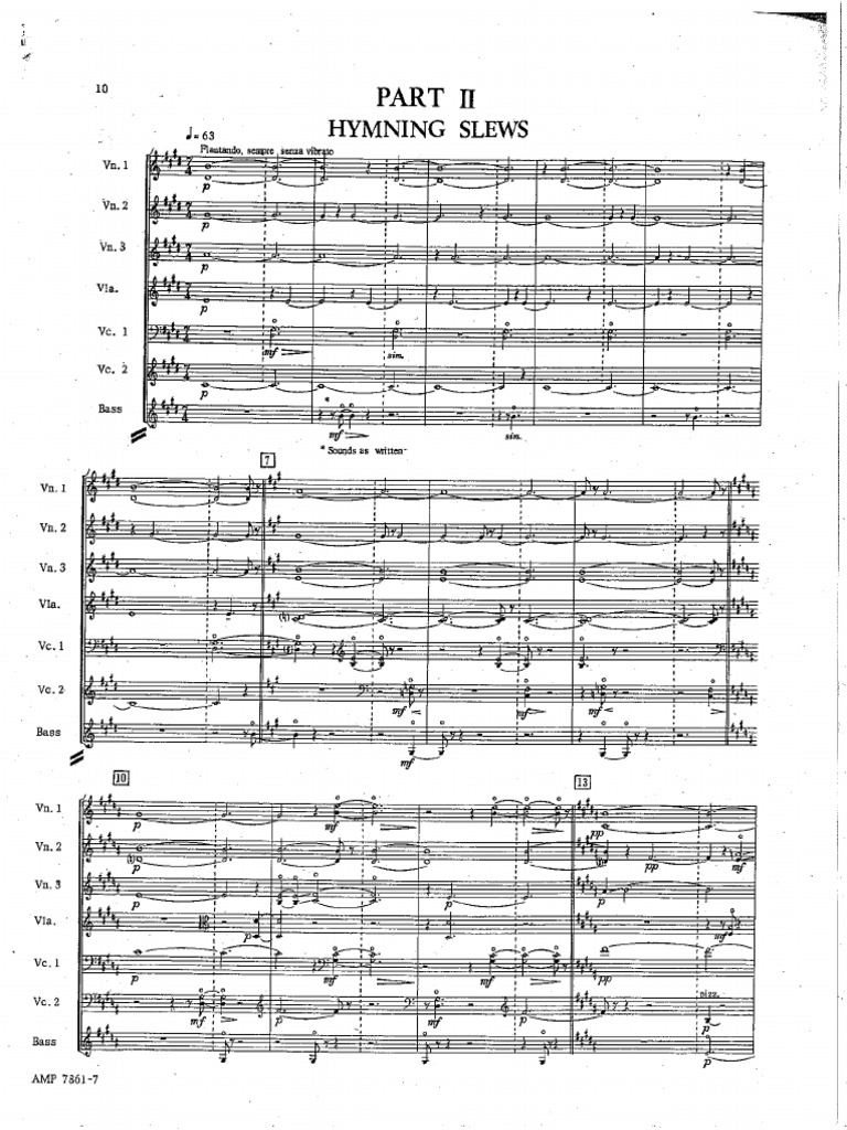 Adams Shaker Loops Hymning Slew | PDF