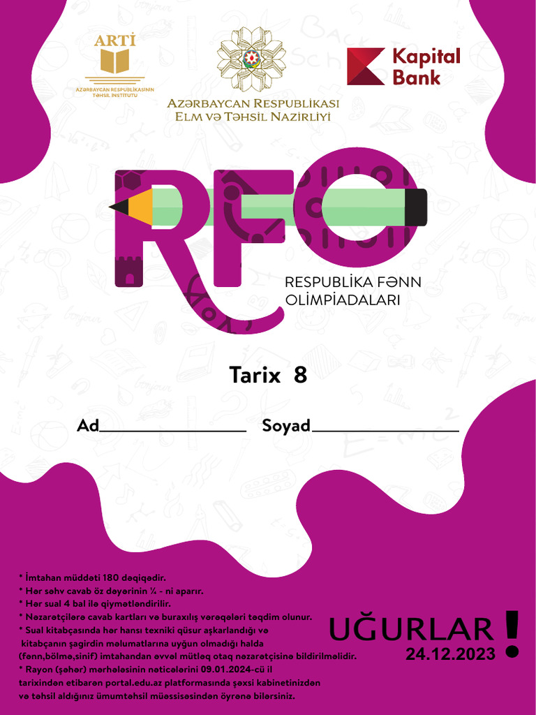 Tarix 8 Az (Rayon) | PDF