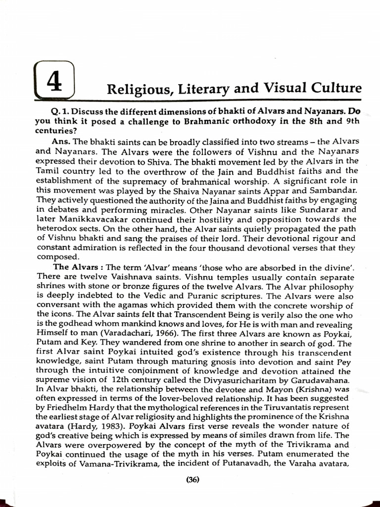 Religious, Literary and Visual Culture | PDF | Bhakti | Vishnu