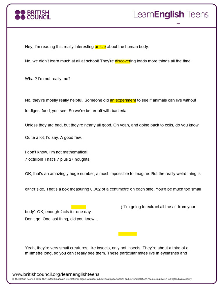 Amazing Facts - Transcript 1 | PDF