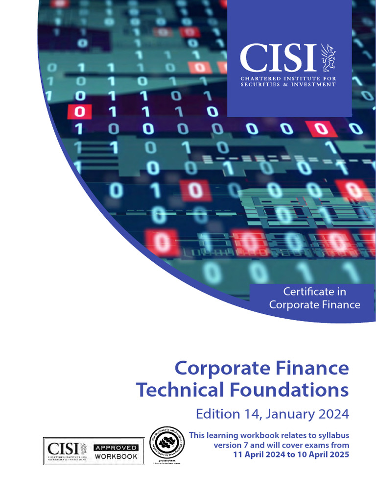 Corporate Finance Technical Foundations Ed14 | PDF | Standard Deviation ...