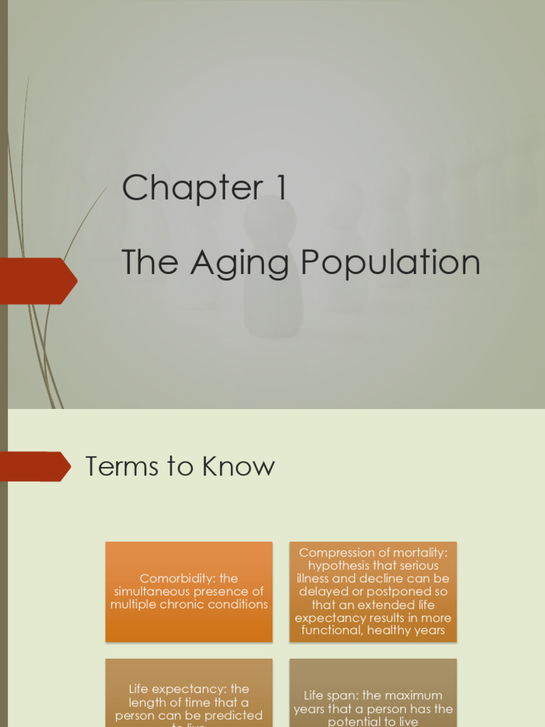 The Aging Population | PDF | Chronic Condition | Ageing