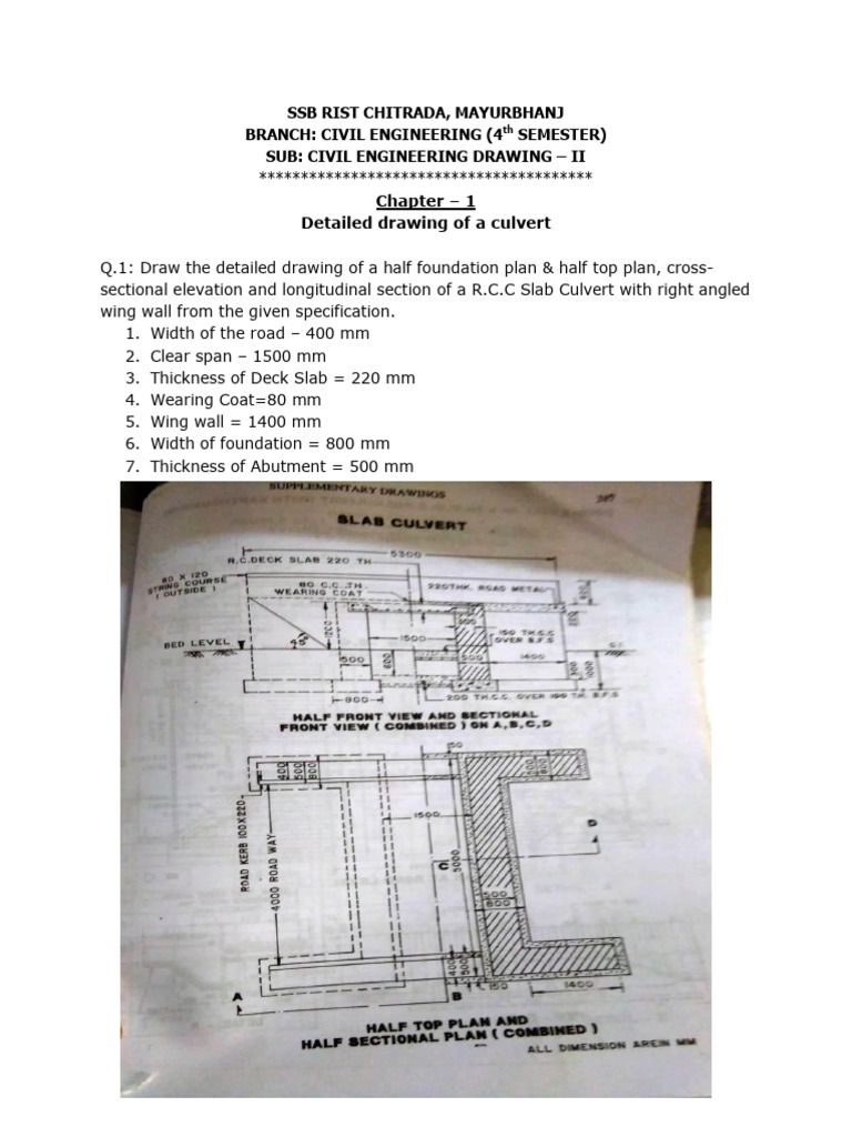 Civil-Engineering-Drawing-II | PDF