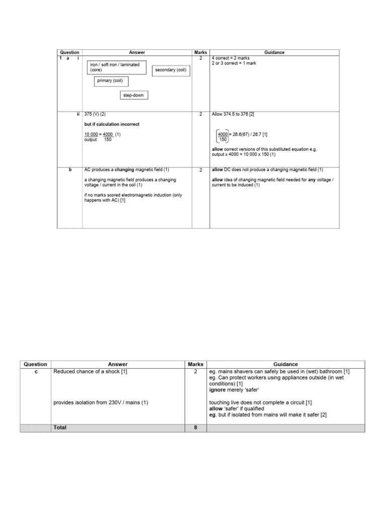 p4 Magnetism Ans (Studymind Merge) | PDF | Inductor | Transformer
