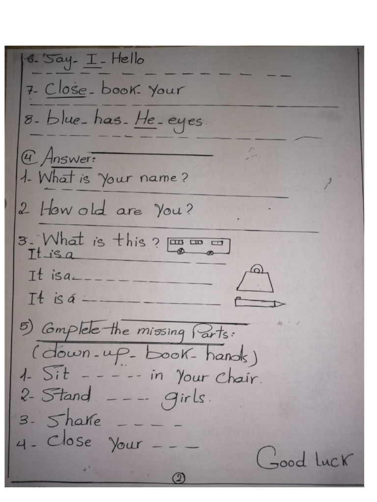 Pri1 October Revision (Miss:Sandy ) | PDF