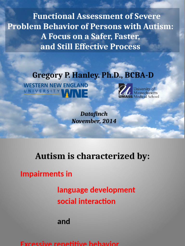 functional-assessment | PDF | Reinforcement | Autism Spectrum