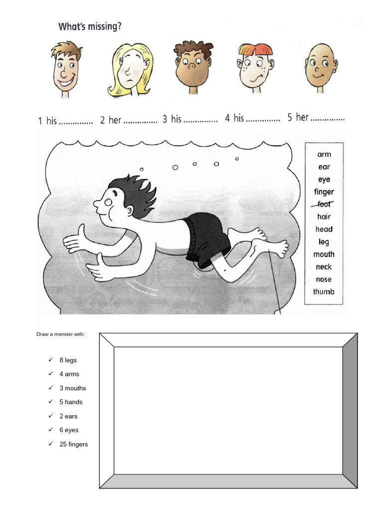 Parts of The Body Adolescents | PDF