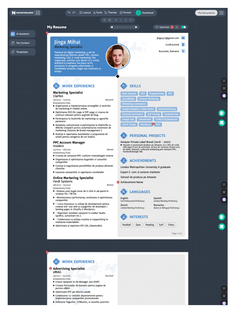 Screencapture Novoresume Editor Resume B2ee8c30 78ac 11ee 9b66 ...