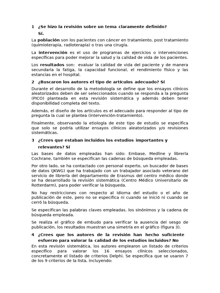 Checklist Def | PDF | Ensayo clínico
