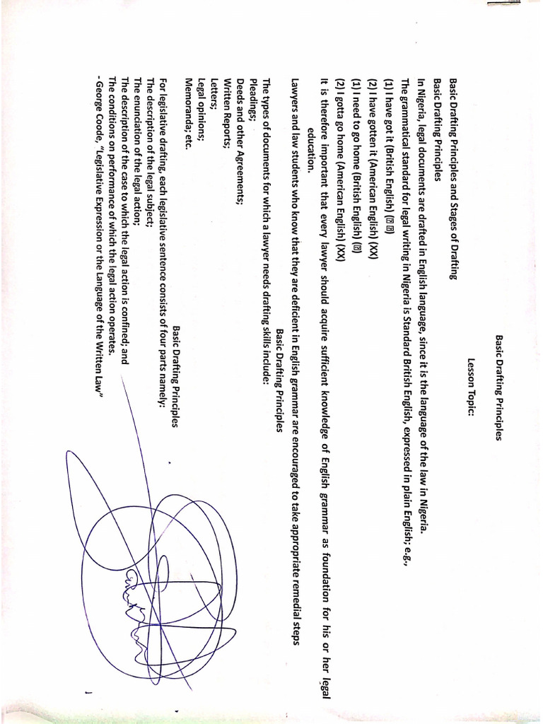 Basic Drafting Principles | PDF