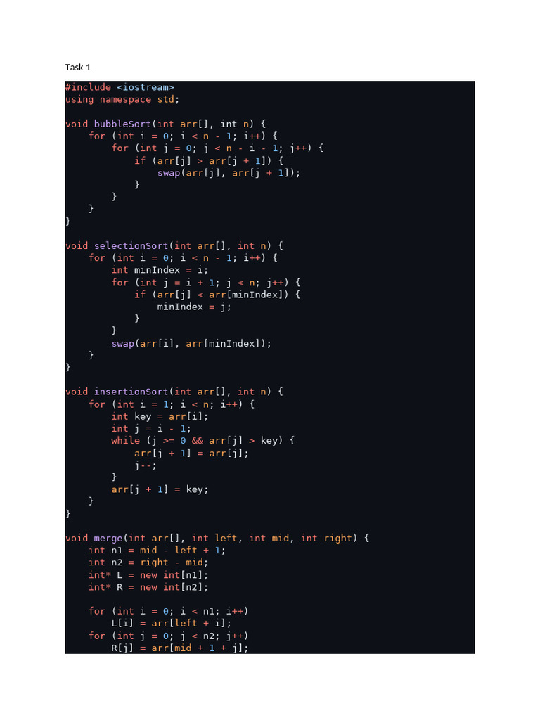 Dsa Post Lab Report Pdf Computer Programming C 0538