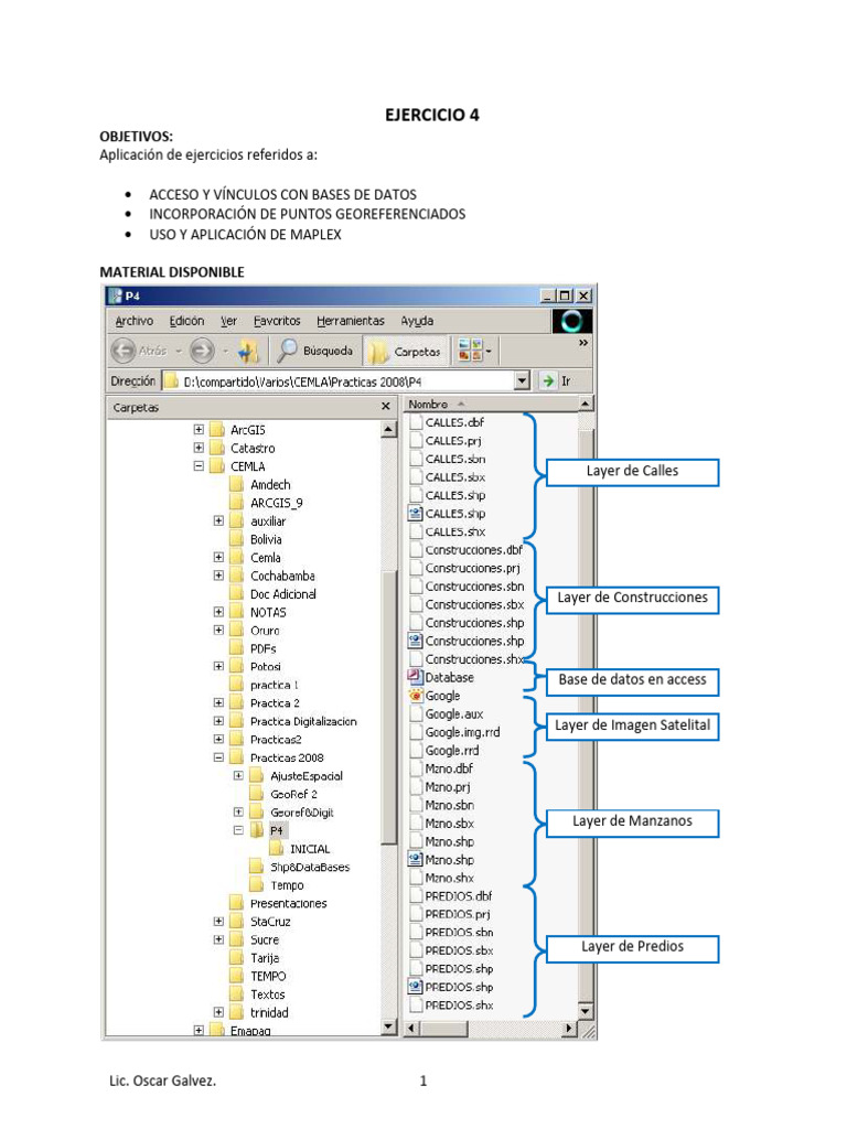 geodatabase mdb | PDF | Bases de datos | Archivo de computadora