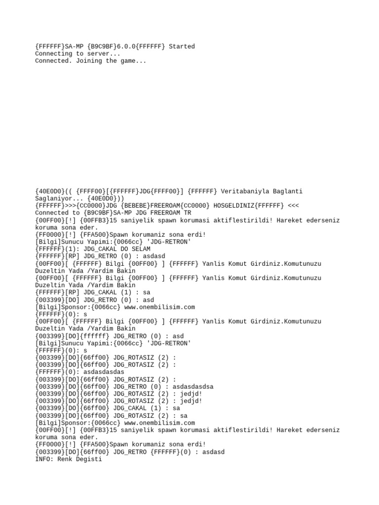 Chat Log | PDF
